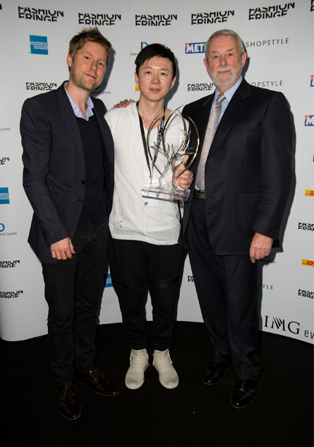 Haizhen Wang receives 2012 Fashion Fringe prize!