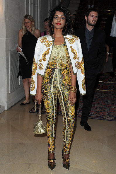 Is M.I.A collaborating with Versace? - my fashion life