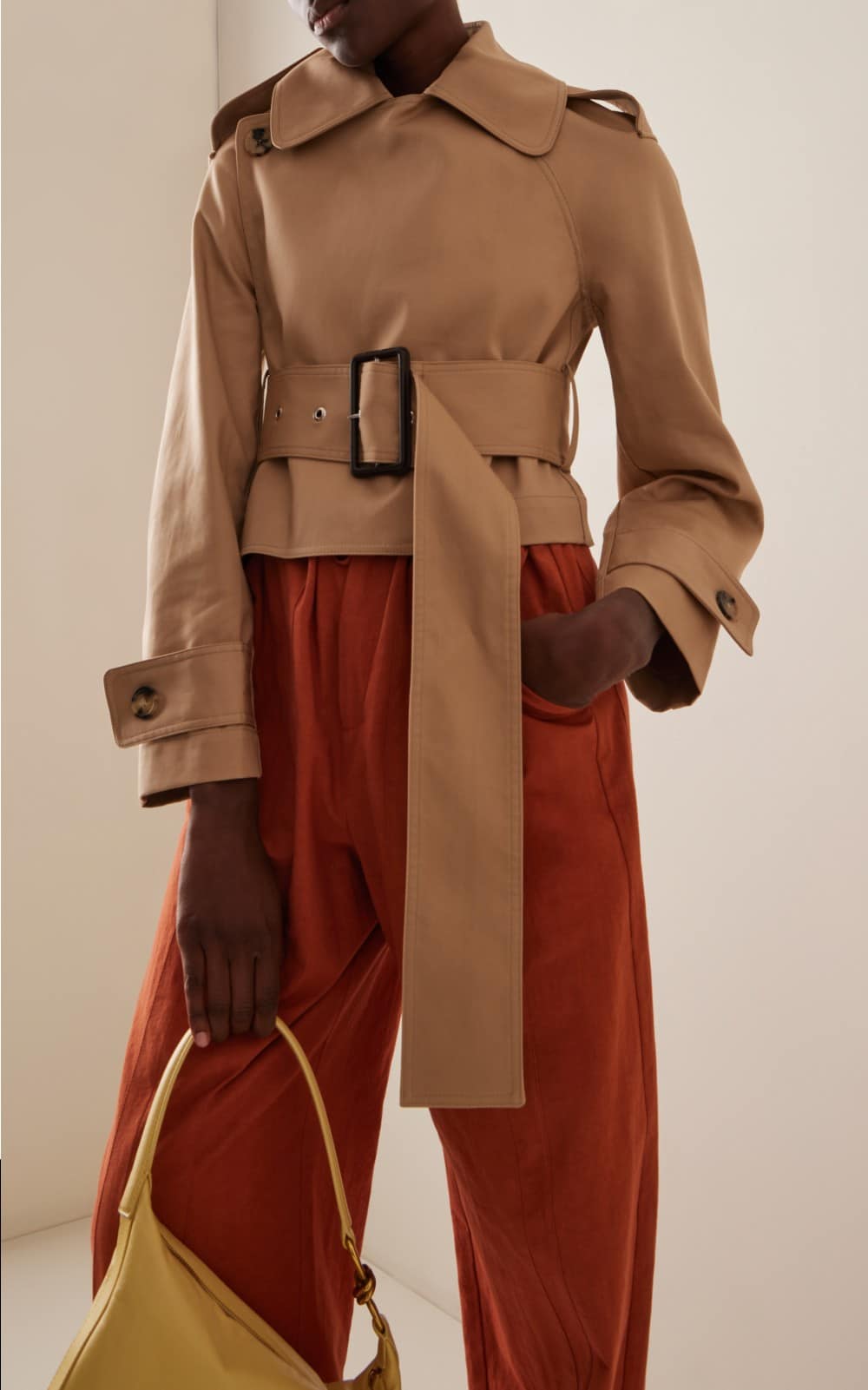 This Spring We're Obsessed With The Cropped Trench!