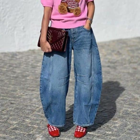 What Are Barrel Leg Jeans AND How To Wear Them?