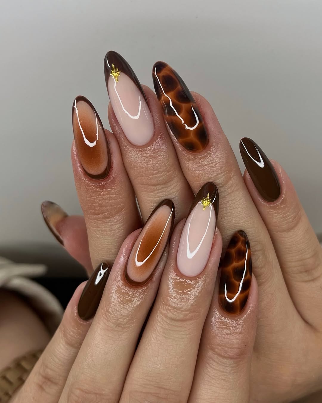 25+ Brown Nail Designs That Aren't Boring!