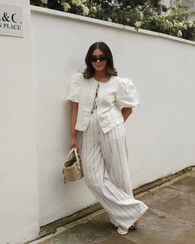 Linen Pants Style Ideas to Keep You Cool Yet Classy